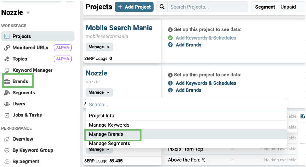 How do I add Brands?