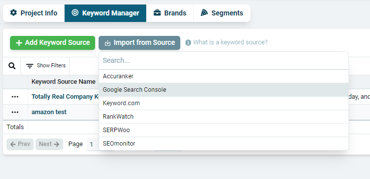 How to Import Keywords from Google Search Console